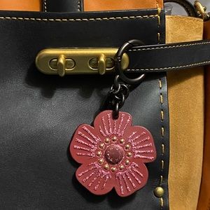 Coach | Bags | Coach Tea Rose Bag Charm 7449 | Poshmark